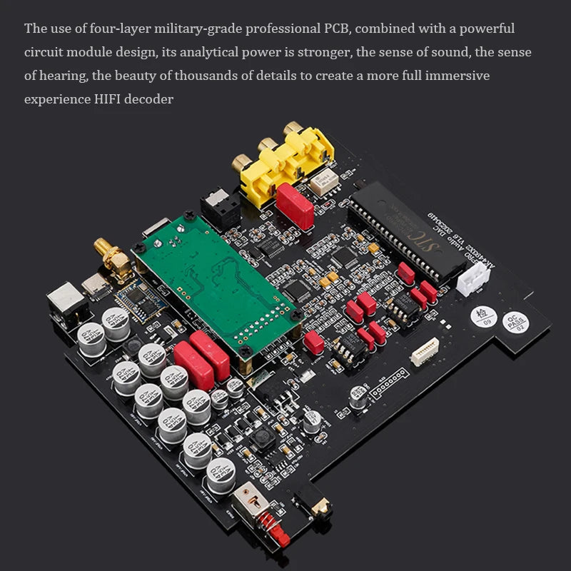 BRZHIFI SU12 Dual AK4493S DAC Bluetooth 5.1 Receiver – BrzHifi