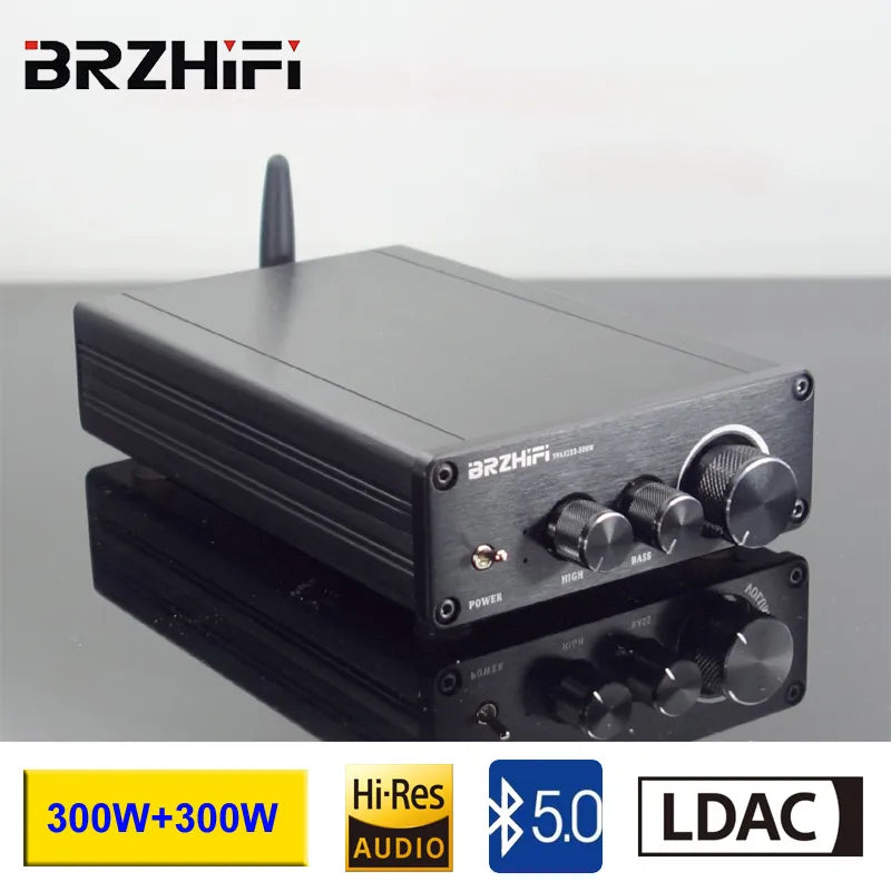 BRZHIFI TPA3255 150W*2 Power 2.0CH Bluetooth Stereo Amplifier – BrzHifi